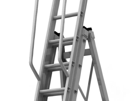 Escalera Extensible de Aluminio con Apoyo Propio Serie WAP | Escaleras Mil